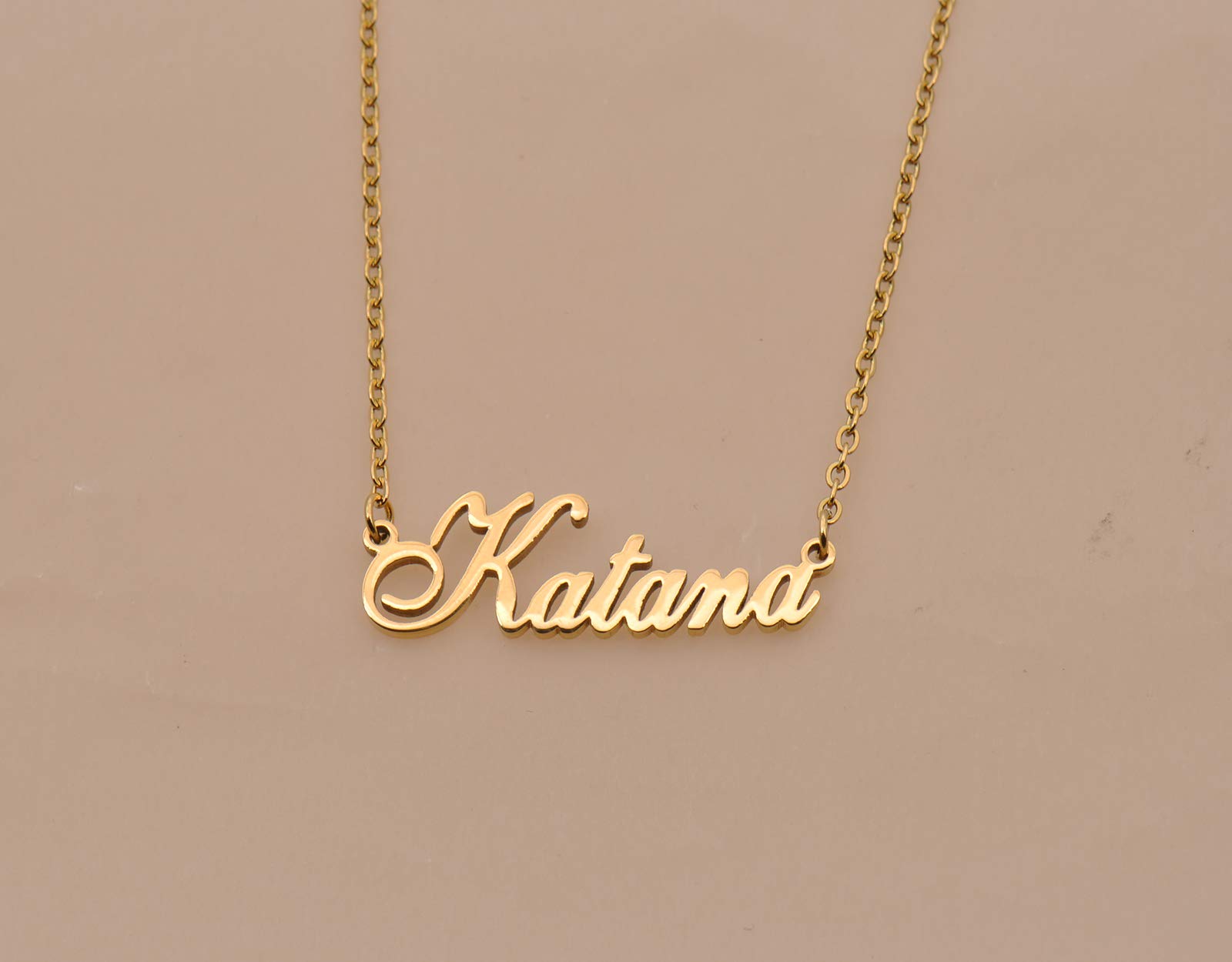 HUAN XUN Custom Made Dainty My Name Necklace Best Friendship Jewelry Gifts for Her Cobi