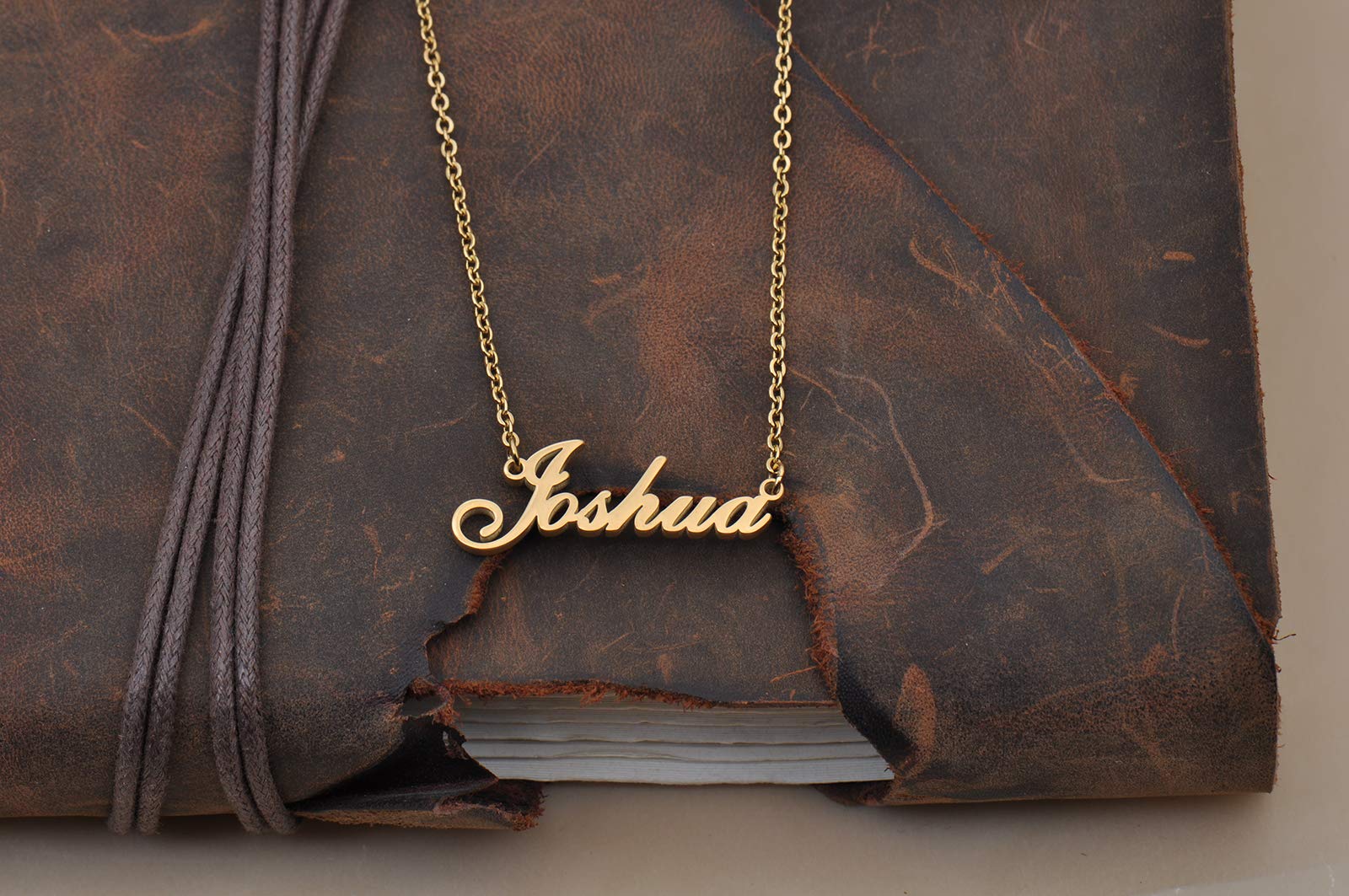 HUAN XUN Custom Made Dainty My Name Necklace Best Friendship Jewelry Gifts for Her Cobi
