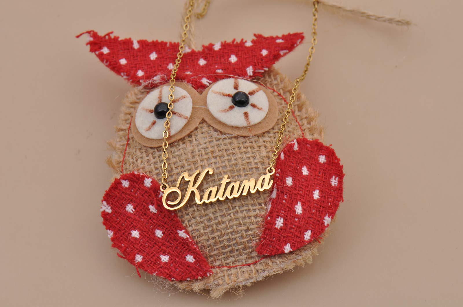 HUAN XUN Custom Made Dainty My Name Necklace Best Friendship Jewelry Gifts for Her Cobi