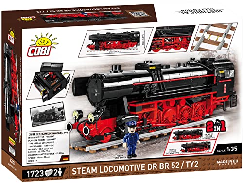 COBI Historical Collection Steam Locomotive DR BR 52/Ty2