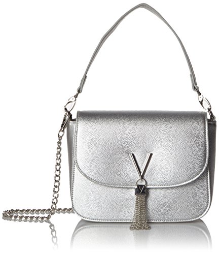 Valentino Mario Shoulder Bag, Silber (Argento)
