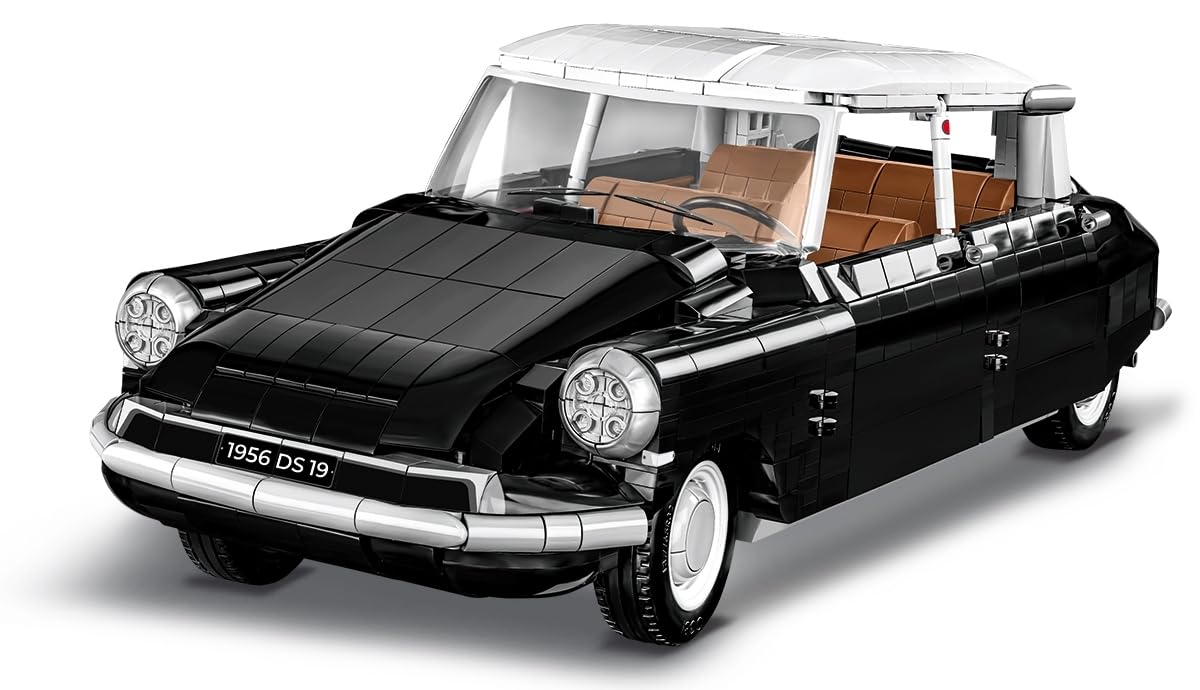 BRICKCOMPLETE Cobi Set of 3: 24350 Citroen DS 19 1956 - Executive Edition, 24348 1968 Citroen Ds. 21 Pallas & 24347 1956 Citroen Ds. 19