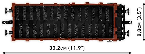 COBI Historical Collection WWII Güterwagen Type Ommr 32 "LINZ Locomotive