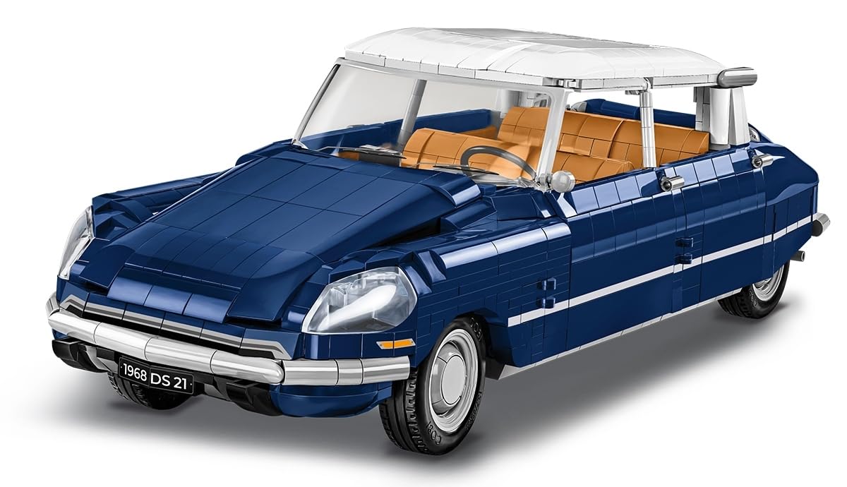 BRICKCOMPLETE Cobi Set of 3: 24350 Citroen DS 19 1956 - Executive Edition, 24348 1968 Citroen Ds. 21 Pallas & 24347 1956 Citroen Ds. 19