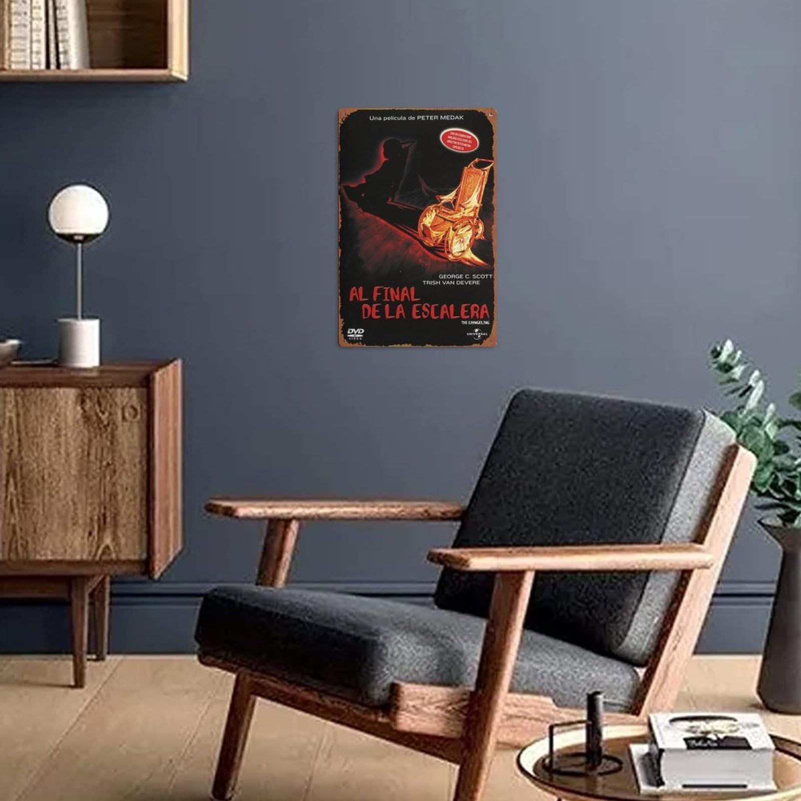 The Changeling Professional Tin Poster- Ideal Wall Decor for Bars, Cafes, Offices, Restaurants, Homes, Gardens, Shops, Clubs - 12 X 8 Inches