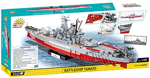 Cobi toys 2665 Pcs Hc WWII /4833/ Battleship Yamato