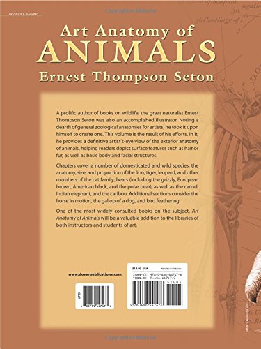 Art Anatomy of Animals (Dover Anatomy for Artists)