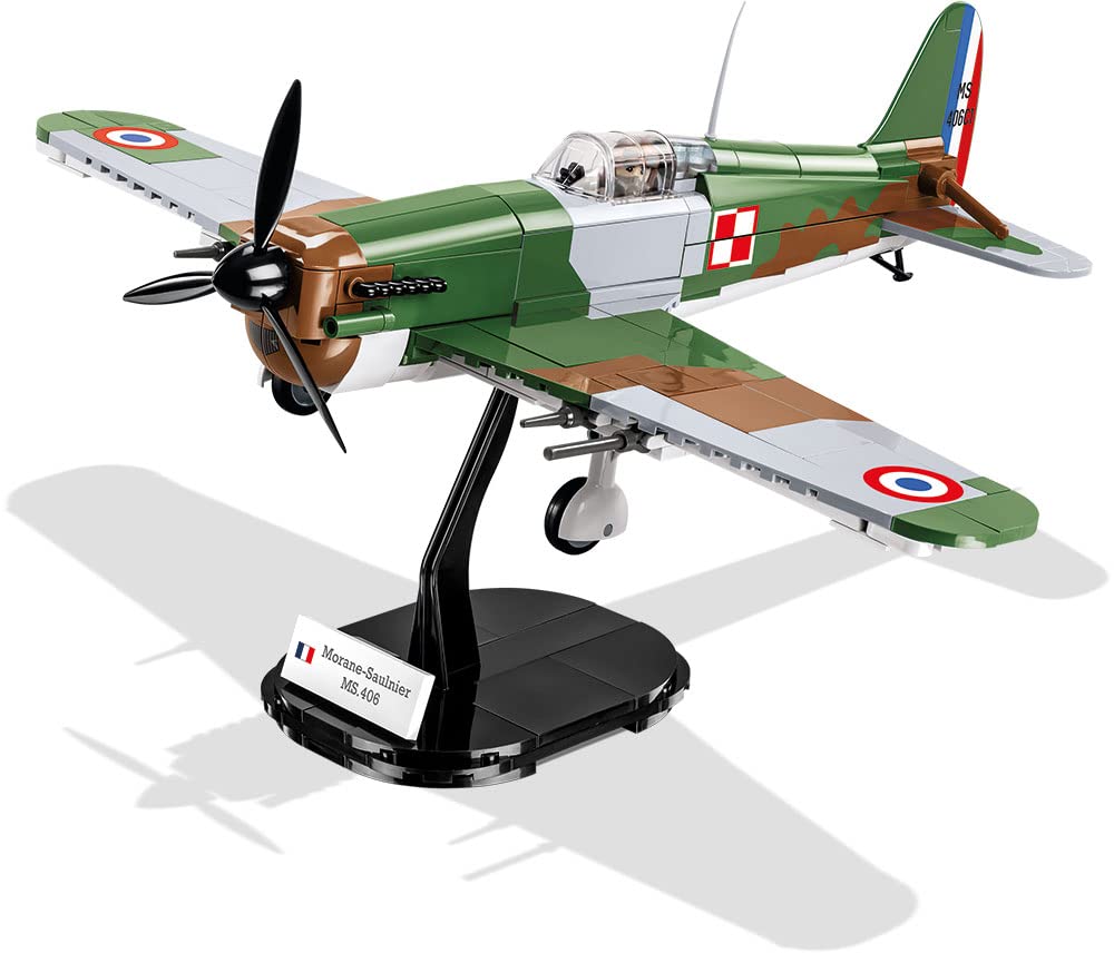 Cobi toys 317 Pcs Hs WWII Morane-Saulner Ms. 406