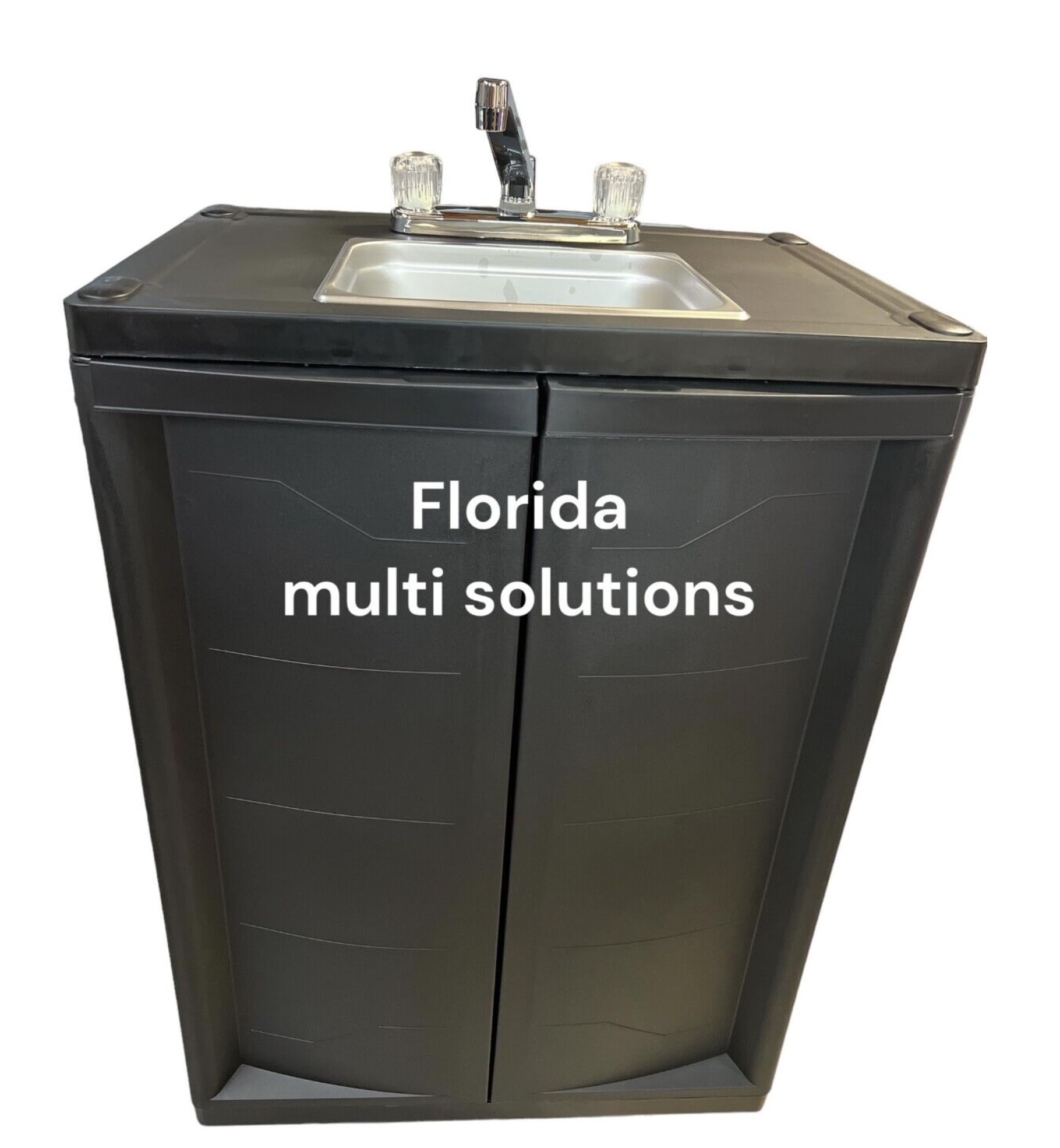 Portable Sink Self Contained Hand Wash Station with Cold and Hot Water Large