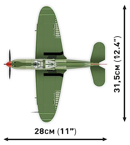 COBI Historical Collection WWII Bell® P-39Q AIRACOBRA® Aircraft