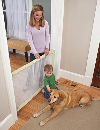 Safety 1st Extra Wide Doorways Fabric Baby and Pet Gate with Carry Bag