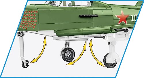 COBI Historical Collection WWII Bell® P-39Q AIRACOBRA® Aircraft