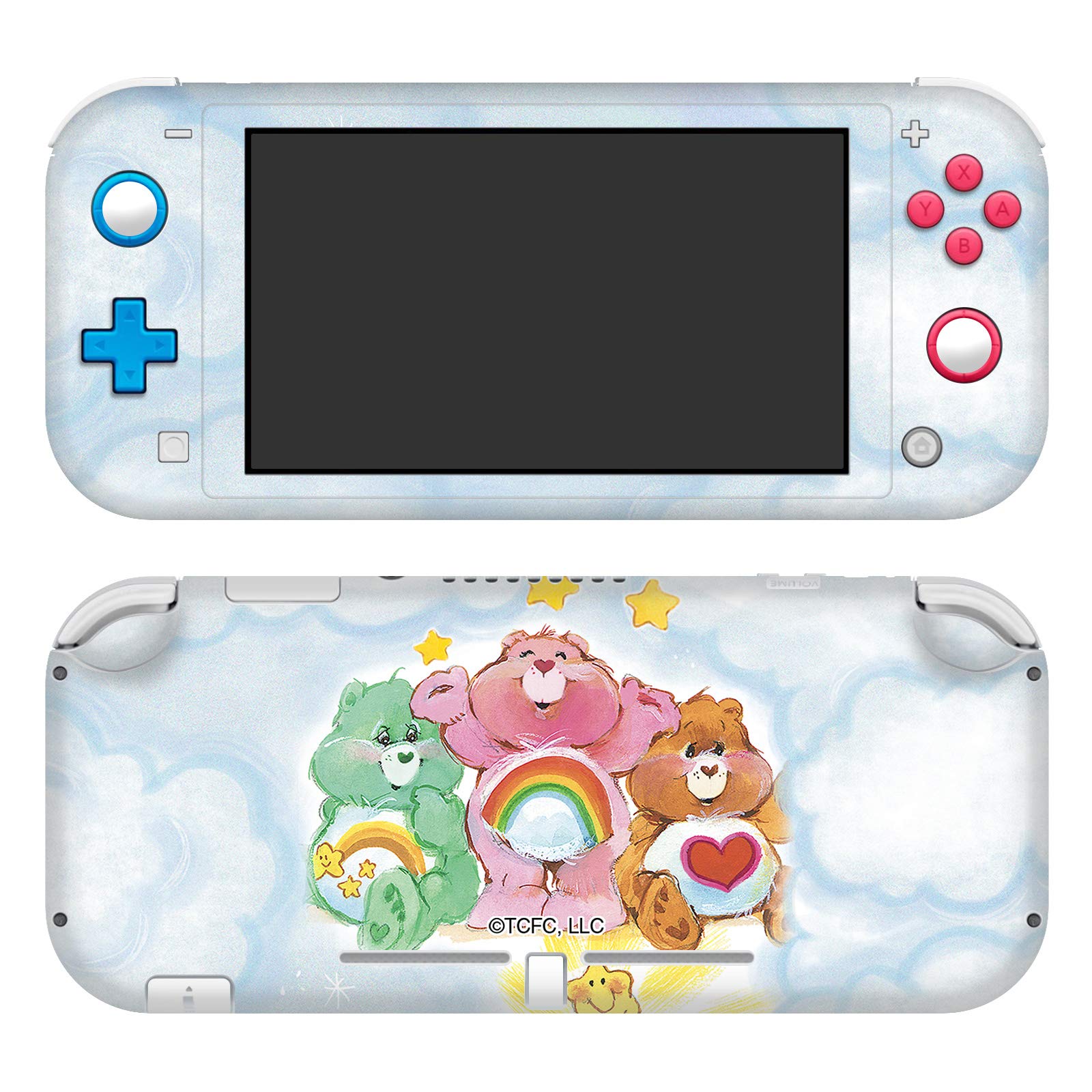 Head Case Designs Officially Licensed Care Bears Group Classic Vinyl Sticker Gaming Skin Decal Cover Compatible With Nintendo Switch Lite