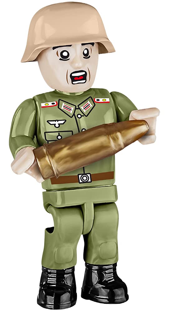 COBI Historical Collection World War II 7.5 cm PaK 40 German Anti-Tank Gun for 7+ years, Sand