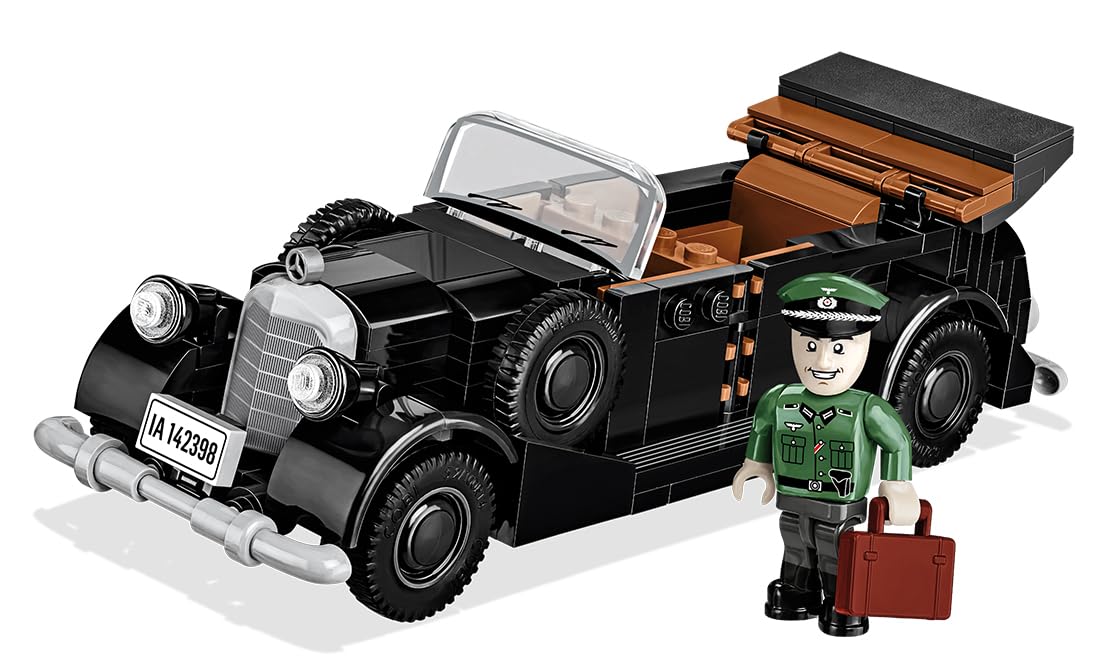 COBI Historical Collection World War II German Staff Car Type 770 Vehicle