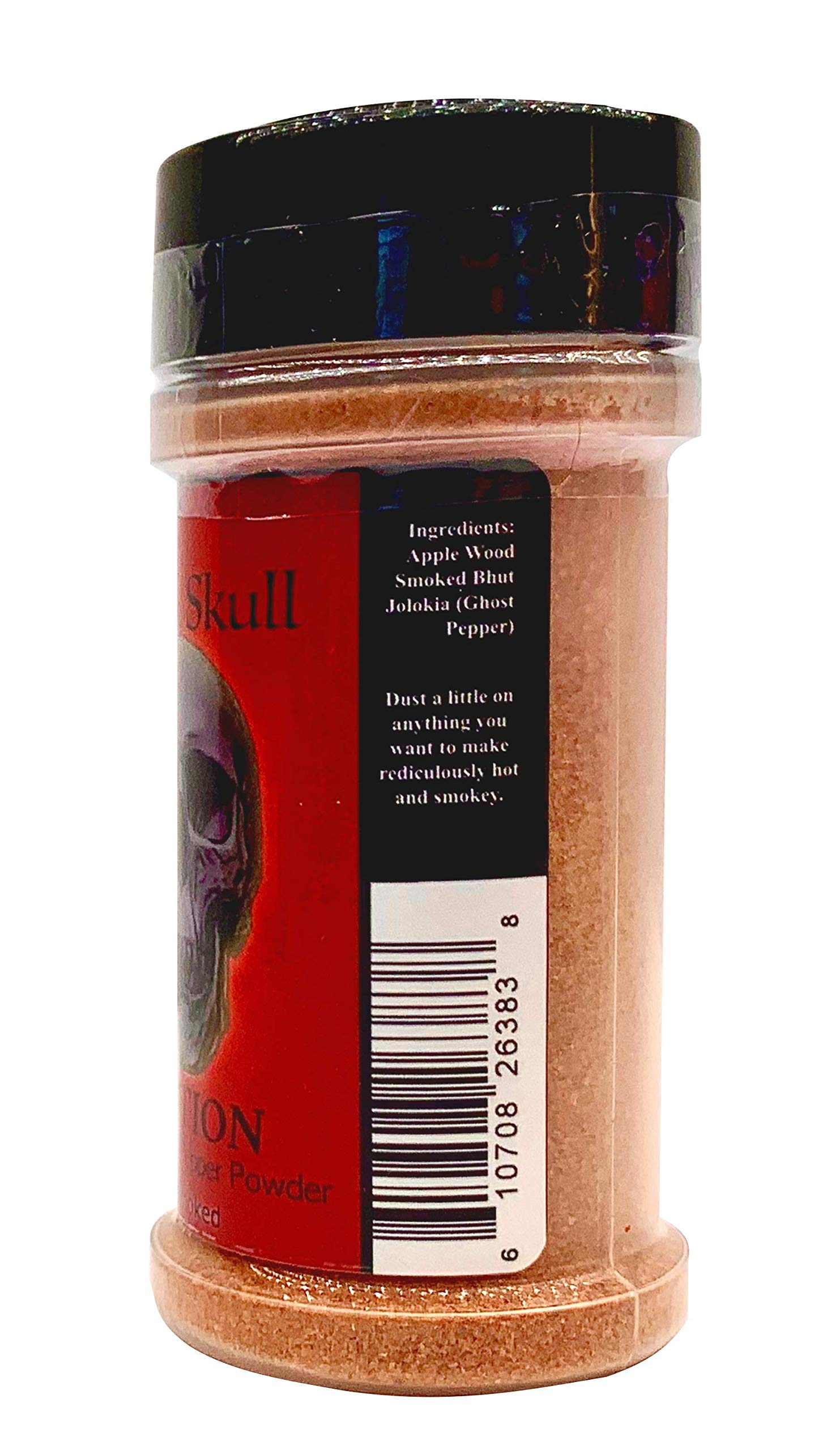 Wicked Tickle Black Skull Smoked Ghost Pepper Powder