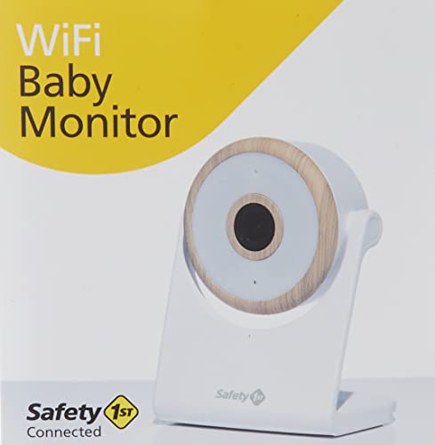 Safety 1st Connected 1080P WiFi Baby Monitor — Motion & Sound Notifications, Encrypted Hd Streaming from Anywhere, Advanced Night Vision, iOS and Android Compatible