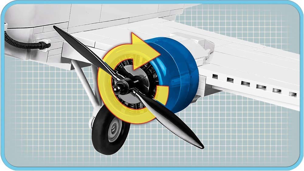 542 Pcs Historical Collection WWII Planes /5711/ Junkers Ju-52