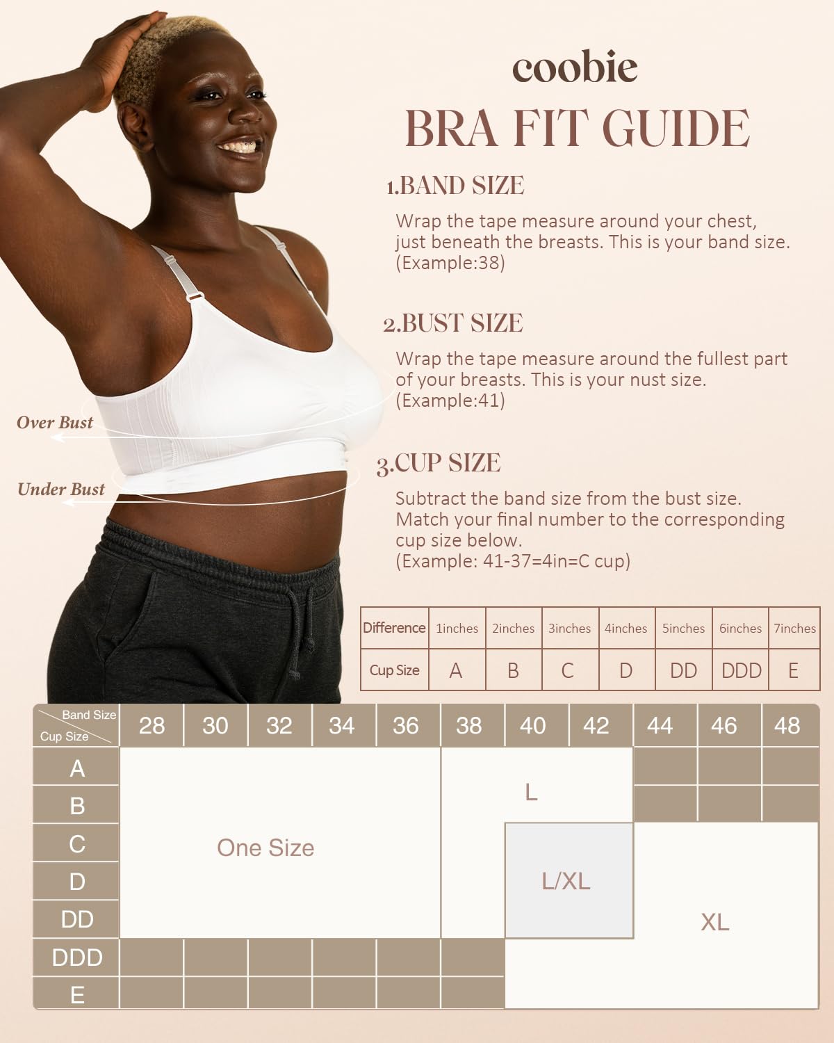 Coobie Seamless Scoopneck Bra,White,X-Large