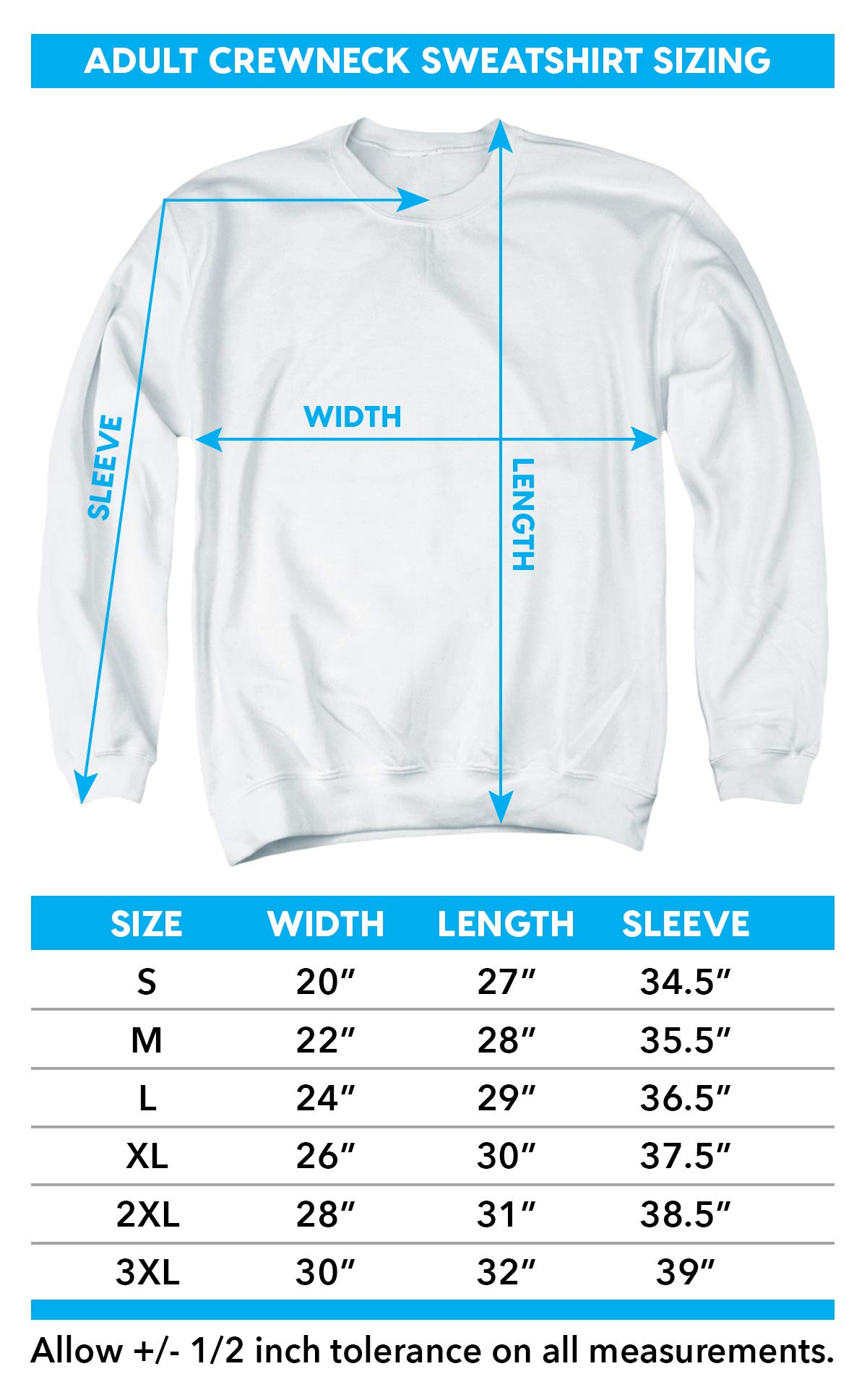 St Original The Changeling Unisex Adult Crewneck Sweatshirt for Men and Women, 2X-Large Royal Blue