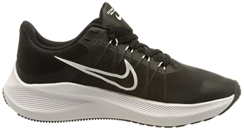 Nike mens Winflo 8 Running Shoes, Black/Dark Smoke Grey/White, 11