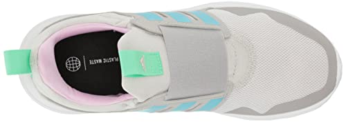adidas ACTIVERIDE 2.0 Sport Slip-on Running Shoe, Grey One/Bliss Blue/Grey, 5.5 US Unisex Big Kid