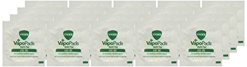 Vicks VapoPads, 20 Count β Soothing Menthol Vapor Pads for Vicks Humidifiers, Vaporizers, Waterless Vaporizers, and Plug-Ins, VSP-19