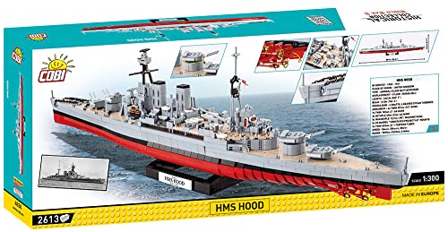 COBI Historical Collection: World War II Warships HMS HOOD
