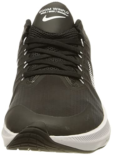 Nike mens Winflo 8 Running Shoes, Black/Dark Smoke Grey/White, 11