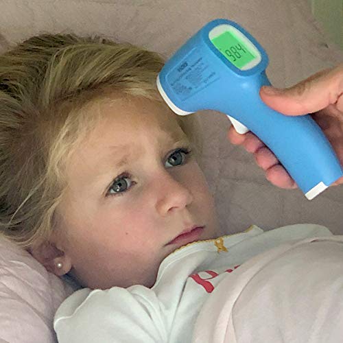Vicks Non-Contact Infrared Thermometer for Forehead, Food and Bath β Touchless Thermometer for Adults, Babies, Toddlers and Kids β Fast, Reliable, and Clinically Proven Accuracy