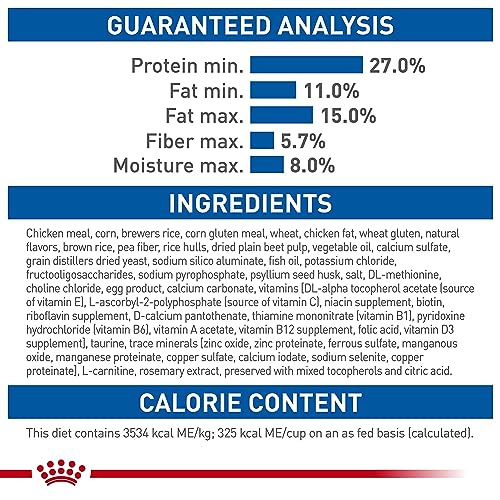 Royal Canin Indoor 7+ Adult Dry Cat Food, 5.5 lb bag
