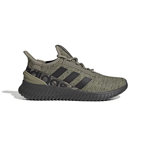 adidas Men's Kaptir 2.0 Running Shoe, Orbit Green/Black/Black, 10.5