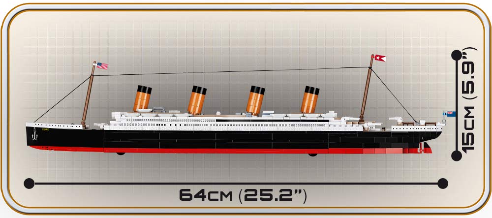COBI Historical Collection R.M.S. Titanic 1:450 Scale