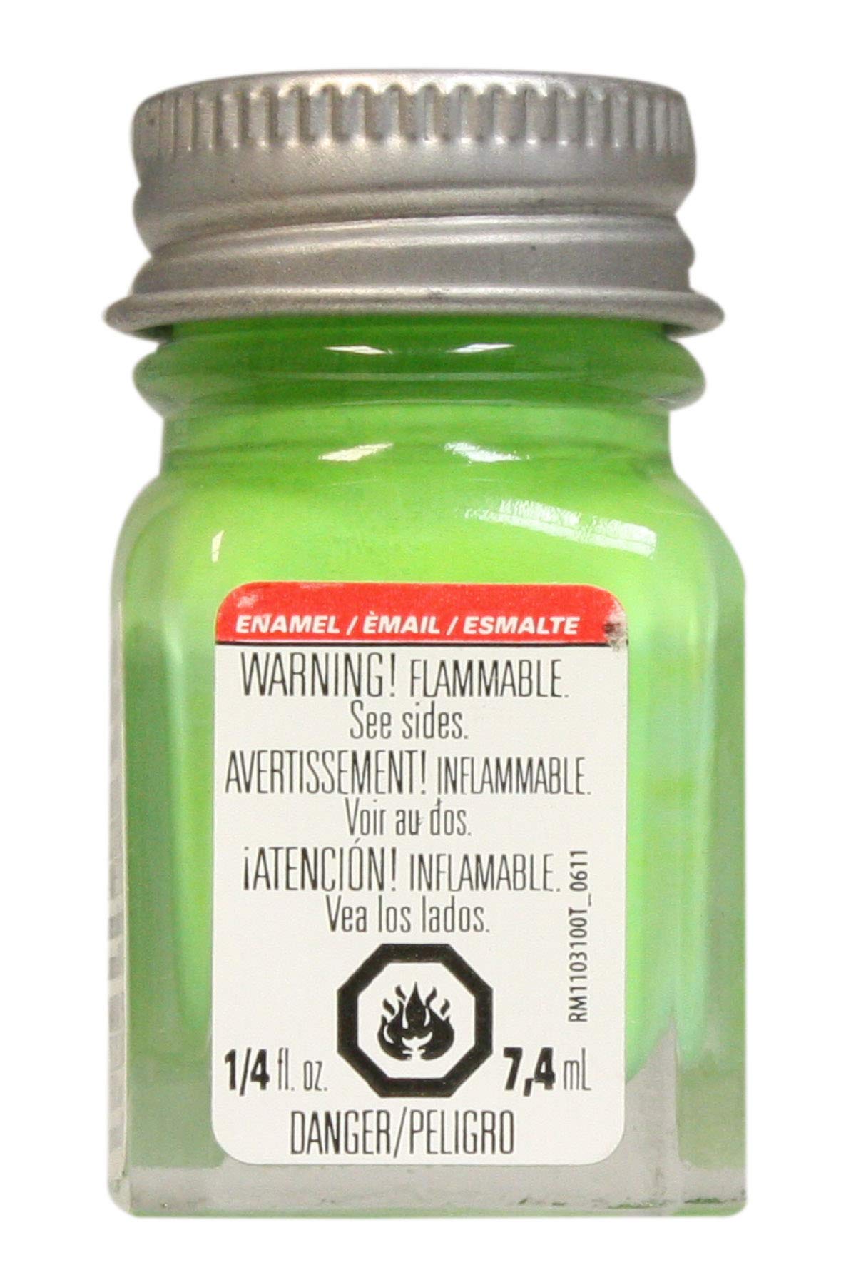Testor's 1125TT 1/4 Oz Sublime Green Gloss Enamel Hobby Paint