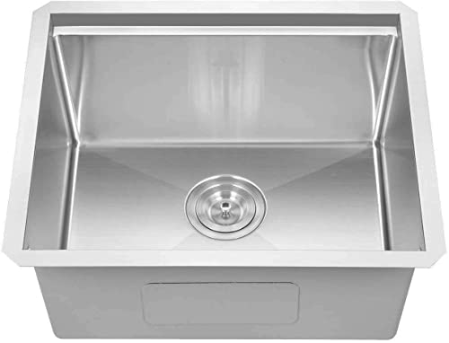UHTQ Workstation Ledge Undermount Single Bowl Stainless Steel Kitchen Sink Kitchen sink Kitchen accessories Portable sink Home improvement Kitchen sinks Kitchen sink accessories Kitchen sink rac