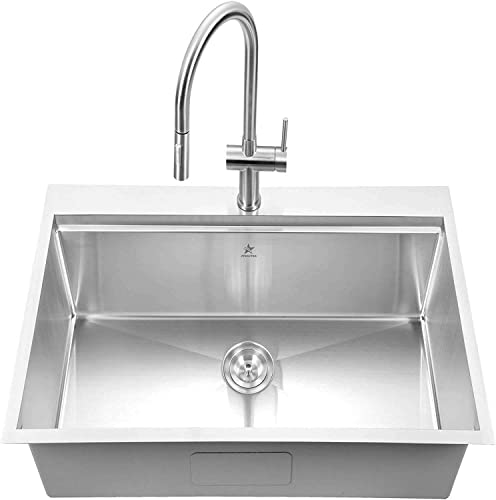 UHTQ Workstation Top Mount/Drop-in Stainless Steel Single Bowl Kitchen Sink Kitchen sink Kitchen accessories Portable sink Home improvement Kitchen sinks Kitchen sink accessories Kitchen sink ra