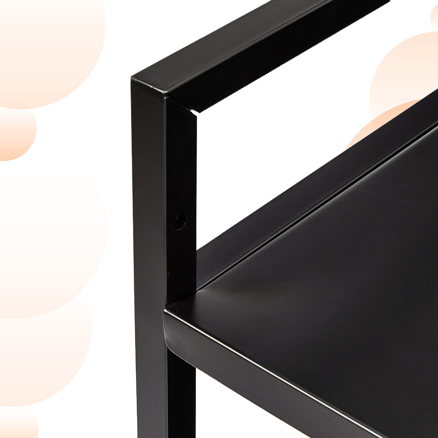 Amazon Basics 3-Tier Metal Rolling Cart