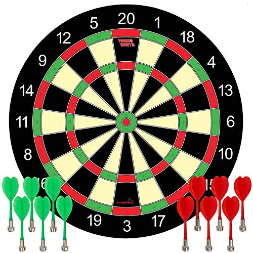 Magnetic Dart Board Game â 12pcs â Best Kids Magnetic Darts Boys Toys Gifts Indoor Outdoor Games for Family and Friends â Safe Dart Game Set for All Ages 5 6 7 8 9 10 11 12 Year Old Kids and Adults