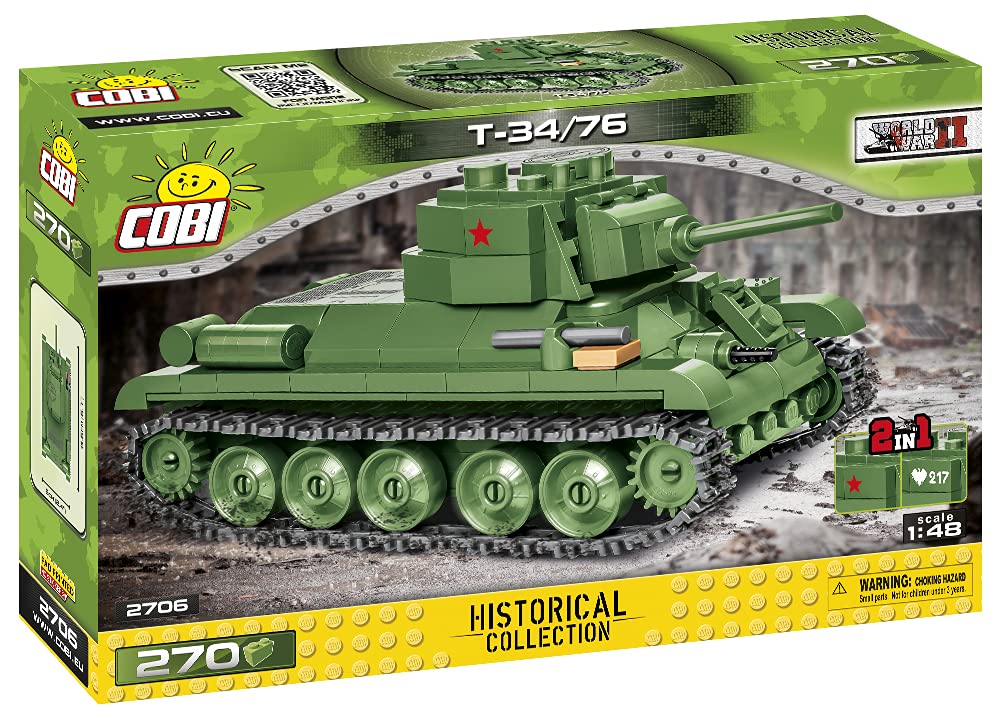 COBI Historical Collection T-34/76 Tank Green