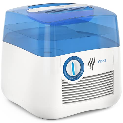 Vicks V3900 Cool Mist Humidifier, Medium Room, Humidifier for Baby and Kids Rooms, Bedrooms and More