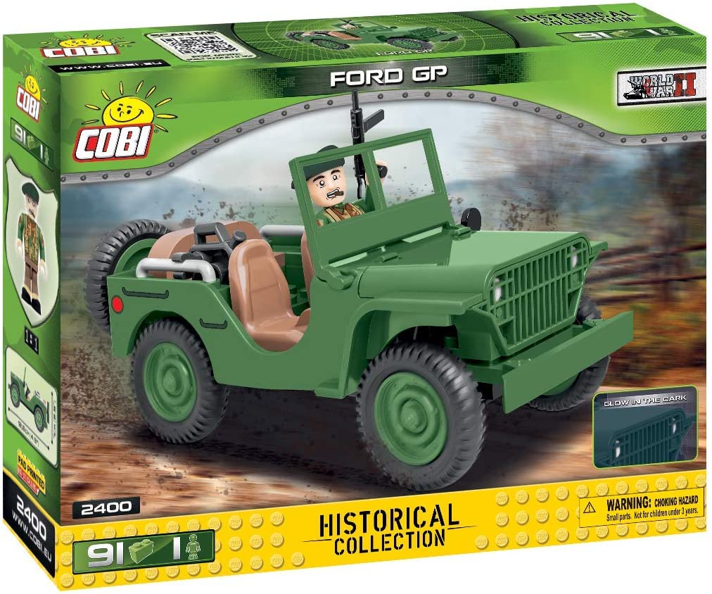 COBI Historical Collection Ford GP Vehicle, Green