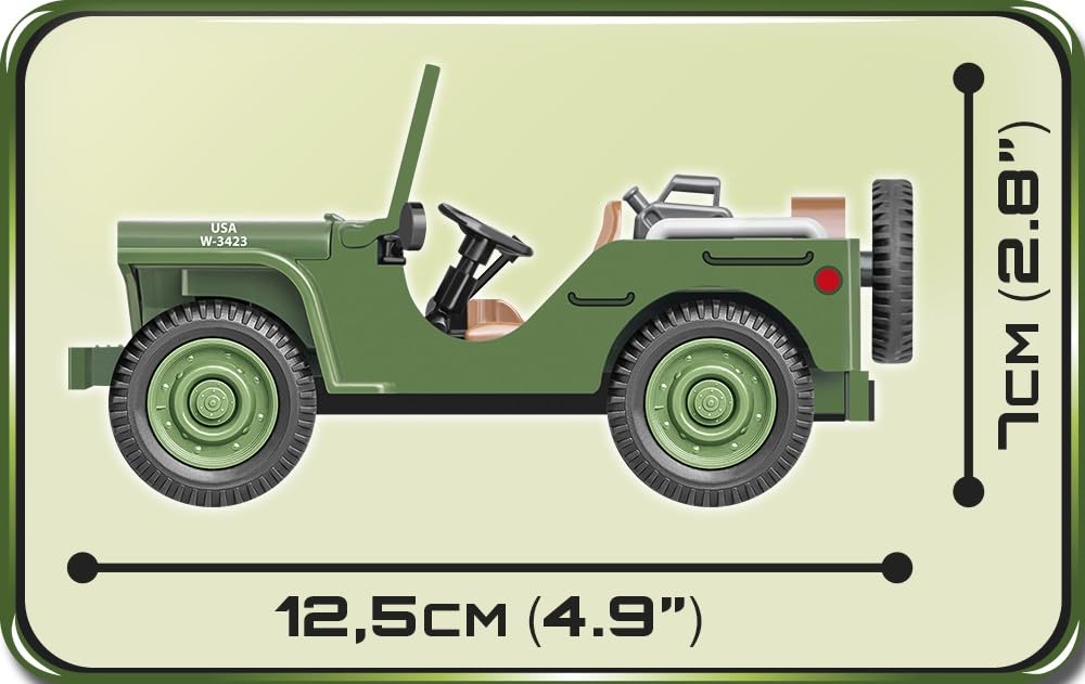 COBI Historical Collection Ford GP Vehicle, Green