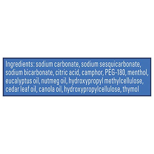 Vicks VapoShower, Shower Tablet, Shower Bomb, Aromatherapy Vapors, Eucaplytus & Menthol, Soothing Non-Medicated Vapor Steam, 5ct