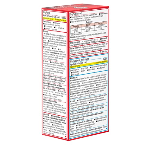 Infants' Tylenol Acetaminophen Liquid Medicine, Cherry, 2 fl. oz