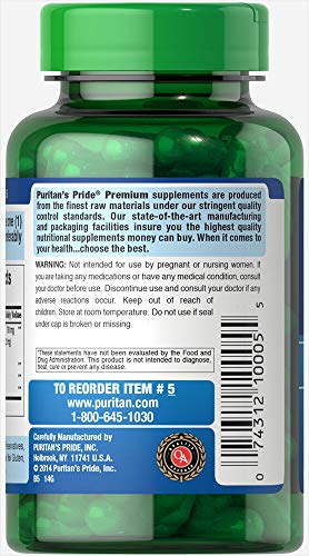 Puritans Pride Non-GMO Soy Isoflavones 750 Mg, May Help with hot Flashes in menopausal Women*, 120 ct