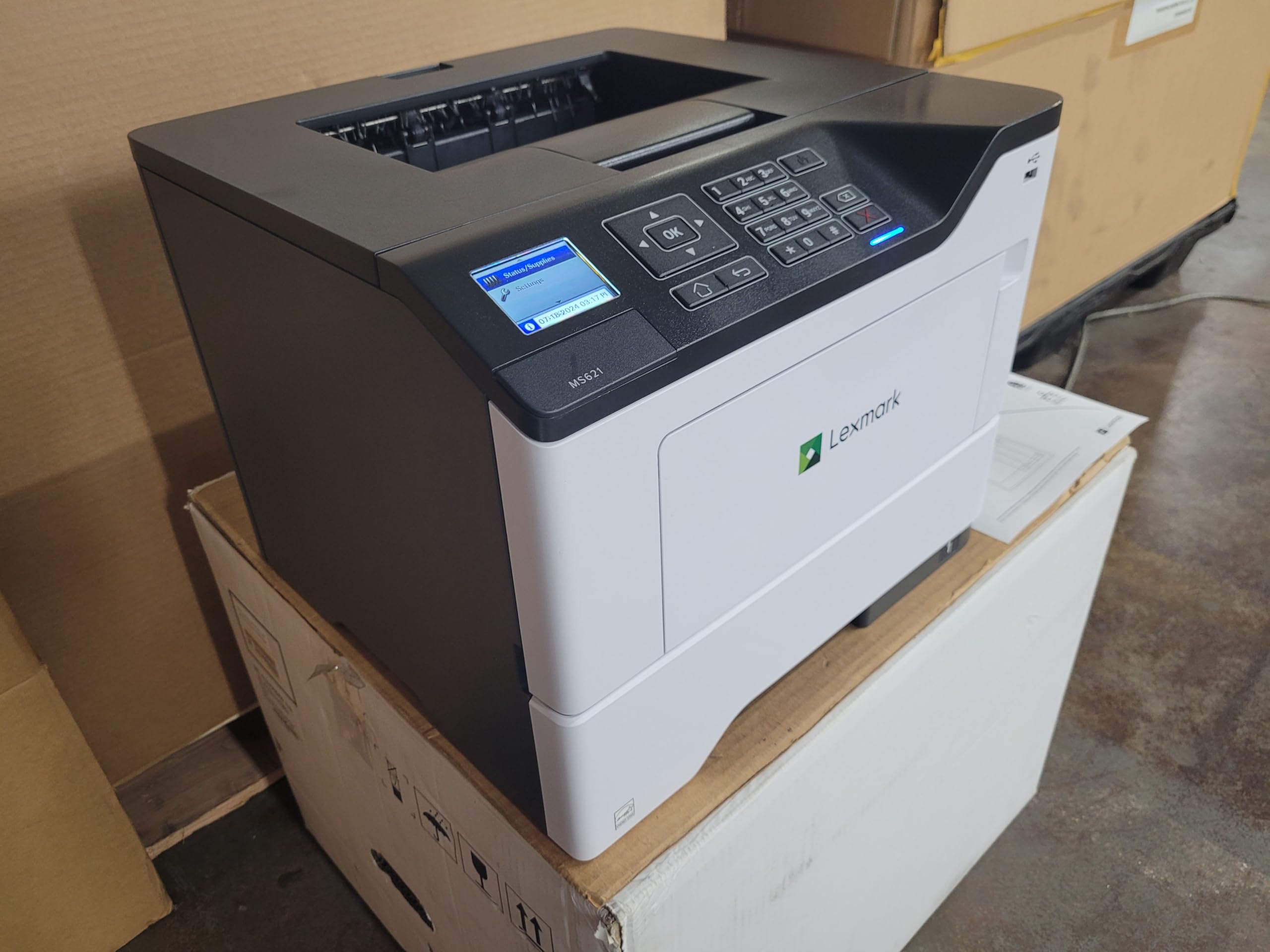 Lexmark MS621dn Monochrome Laser Printer