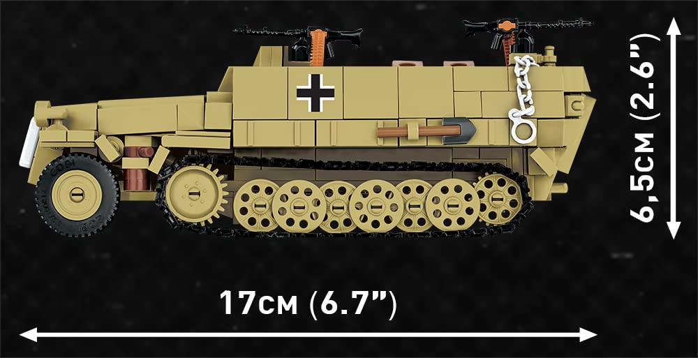 COBI Company of Heroes 3 Sd. Kfz. 251 Ausf. D