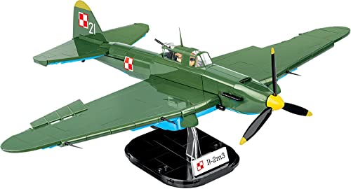 COBI Historical Collection Polish Army Museum IL-2M3 Aircraft