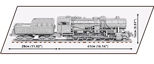 COBI Historical Collection Kriegslokomotive Baureihe 52 Locomotive