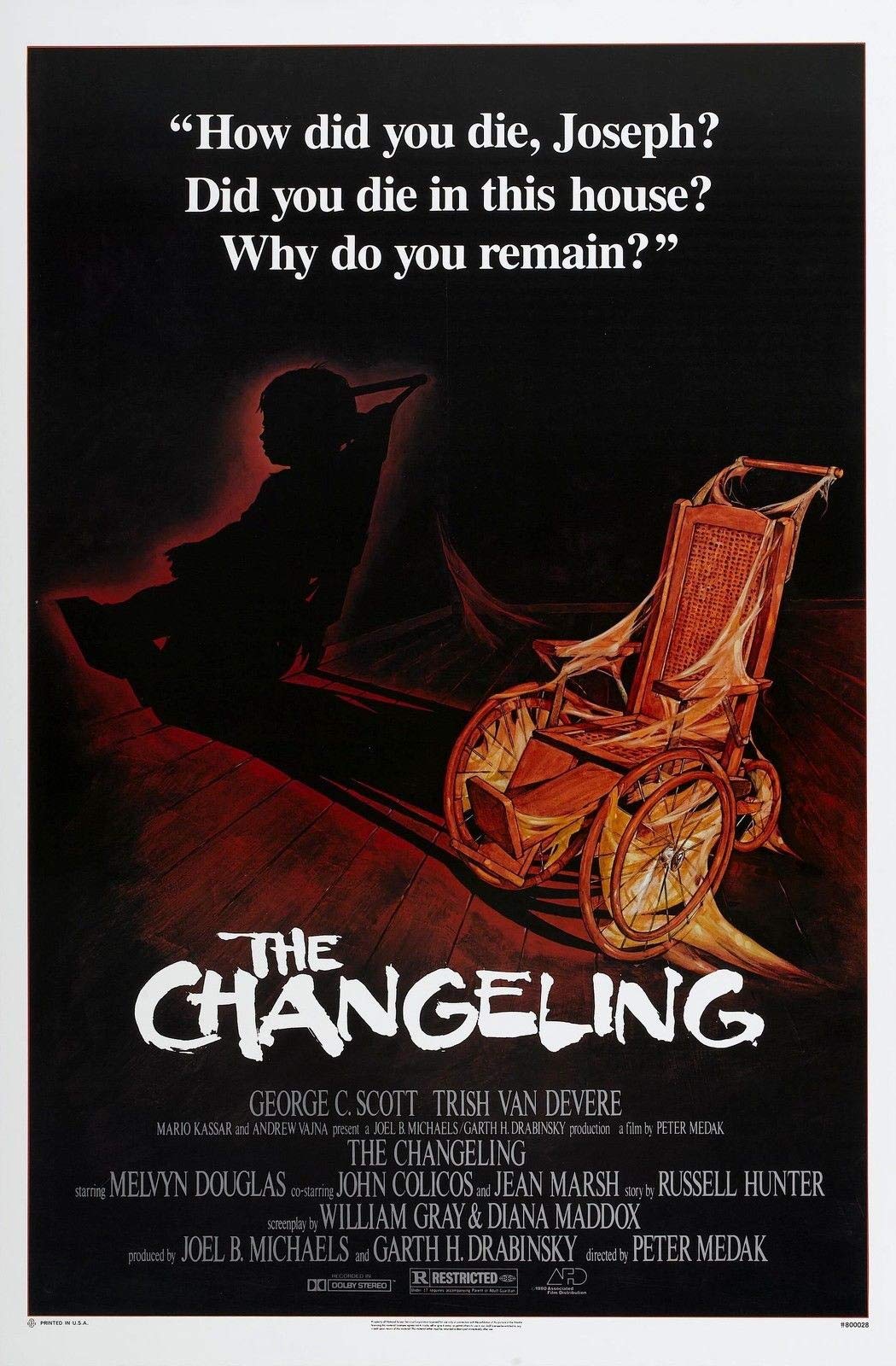 72592 The Changeling Movie 1980 George C. Scott Decor Wall 16x12 Poster Print